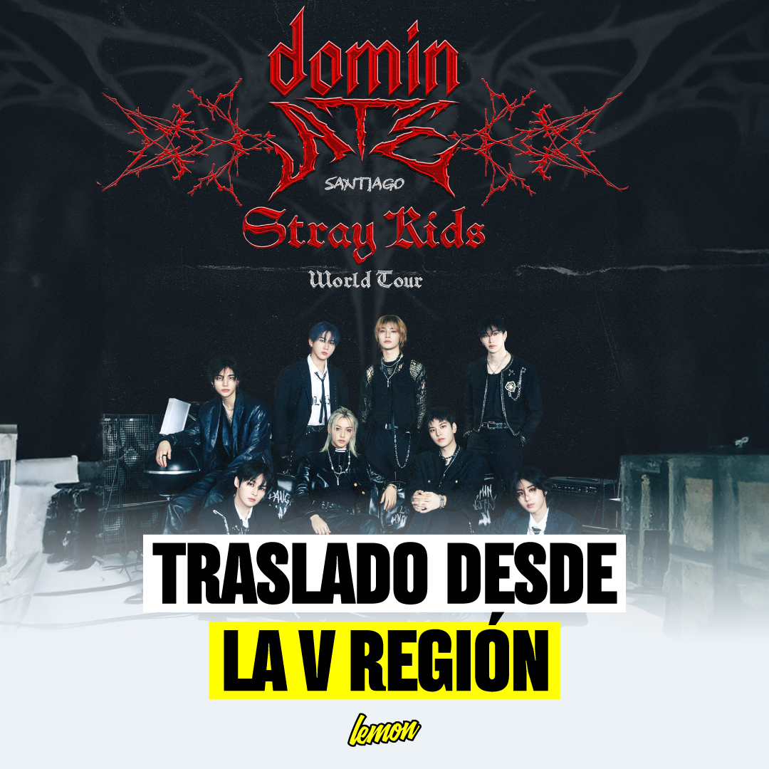 Traslado ida y vuelta para STRAY KIDS / 27 de marzo – Tienda Lemon
